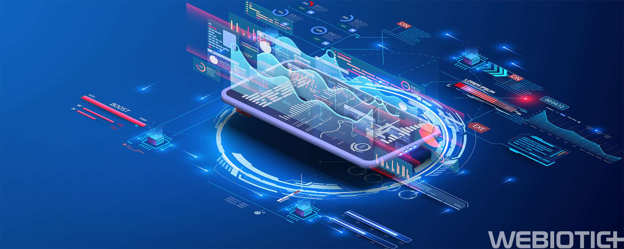 Different Types of Mobile App Development | webiotic