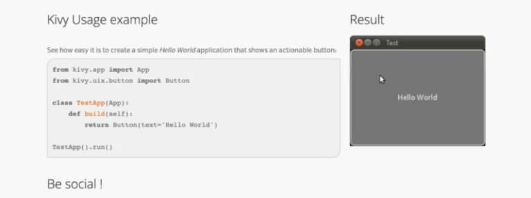 Python for Mobile App Development | webiotic
